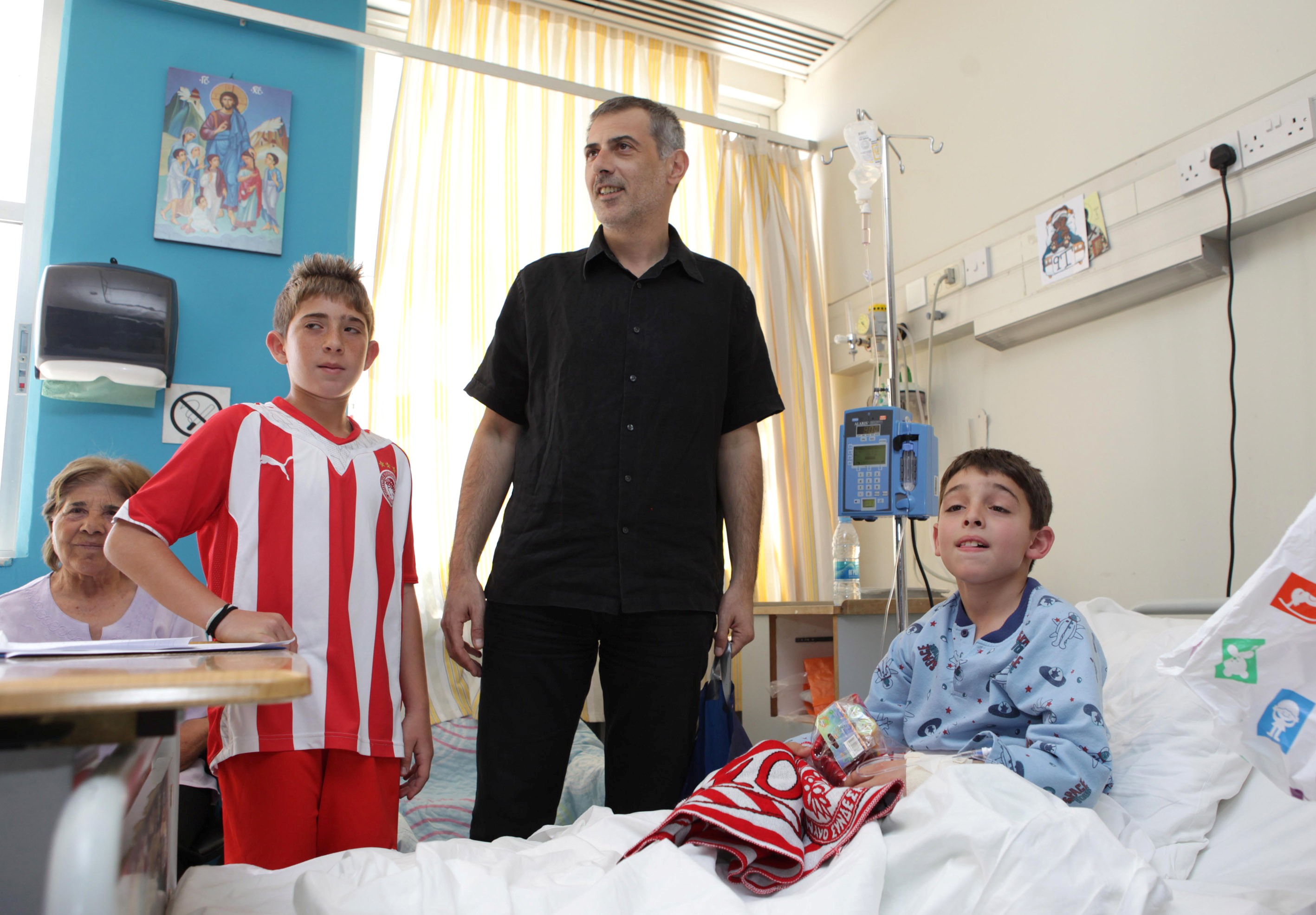 Visiting a hospital in Cyprus - ΟΛΥΜΠΙΑΚΟΣ - Olympiacos.org