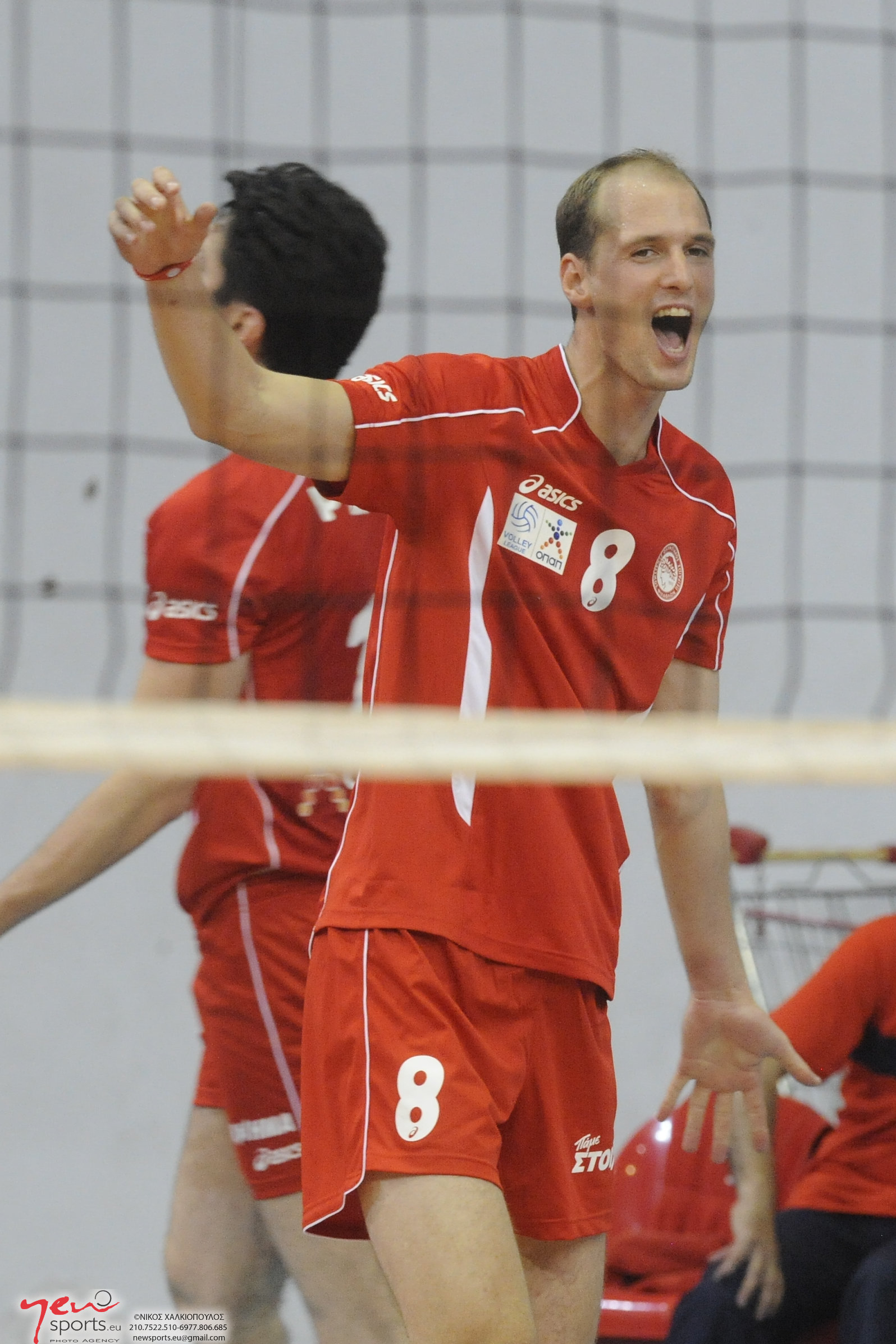 Voleibol Hombres A1: Olympiacos - Apollon Kalamarias 3-0 - ΟΛΥΜΠΙΑΚΟΣ ...