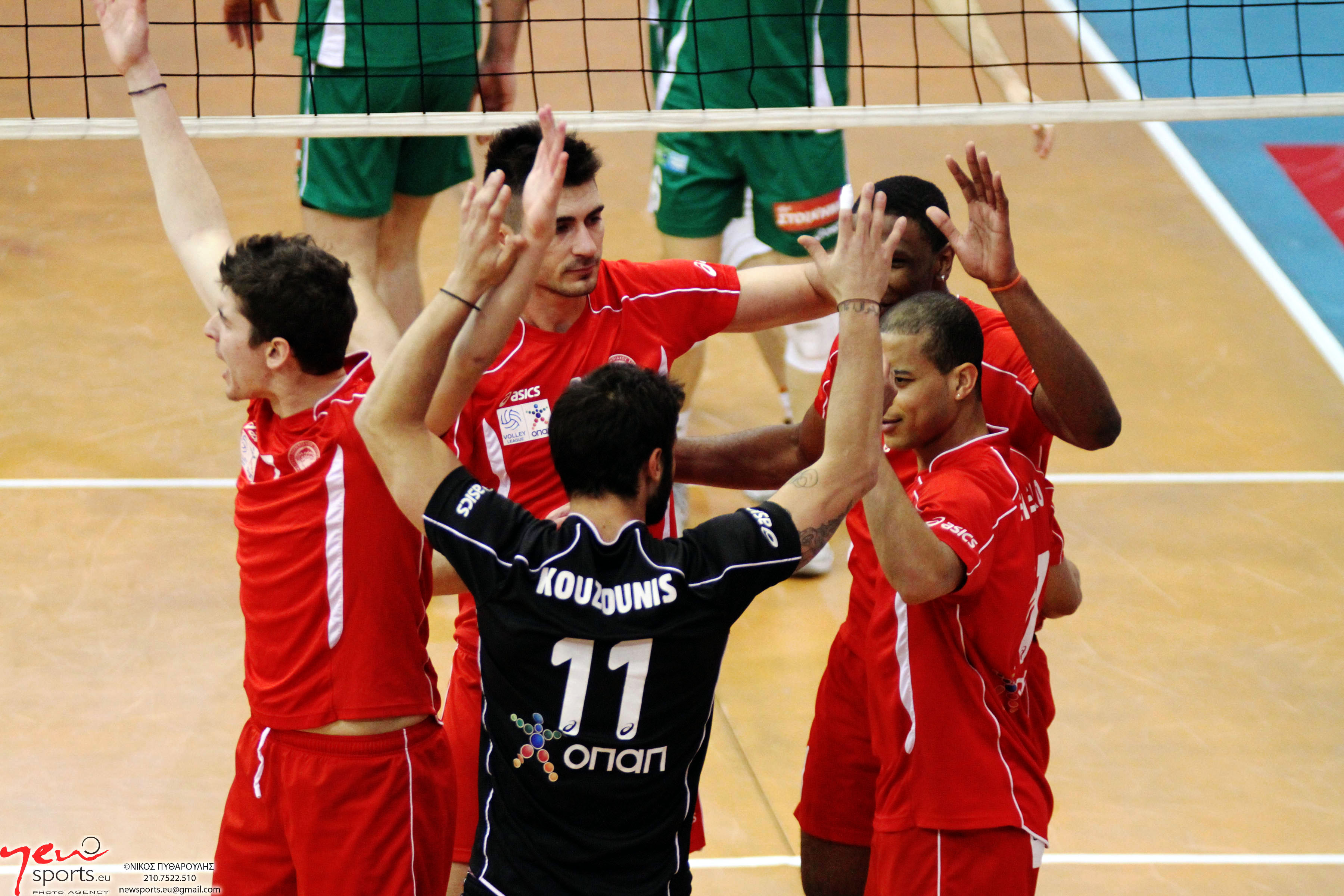Photostory A1 Men's Volleyball: Olympiacos - Panathinaikos 3-0 ...