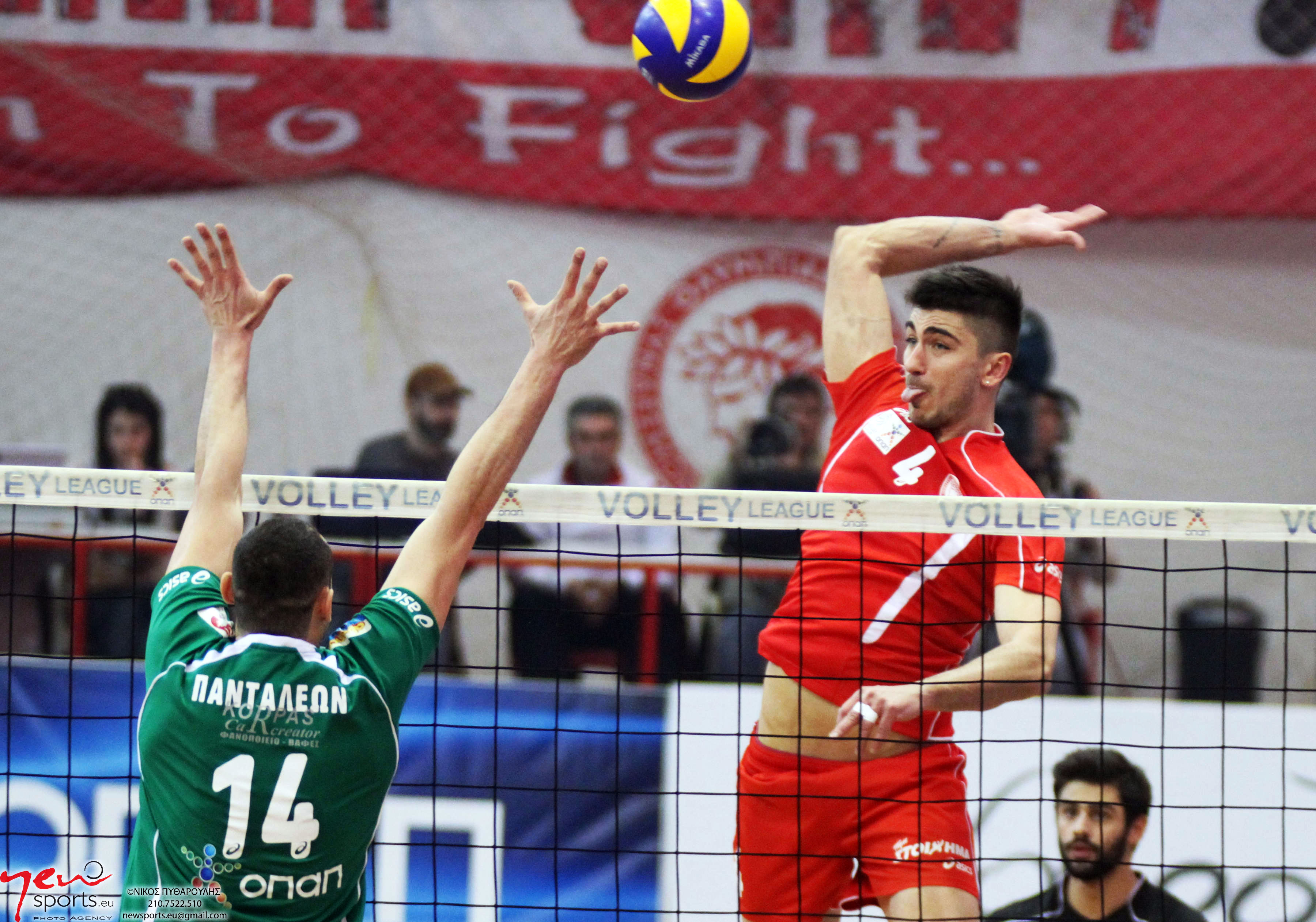 Photostory A1 Men's Volleyball: Olympiacos - Panathinaikos 3-0 ...