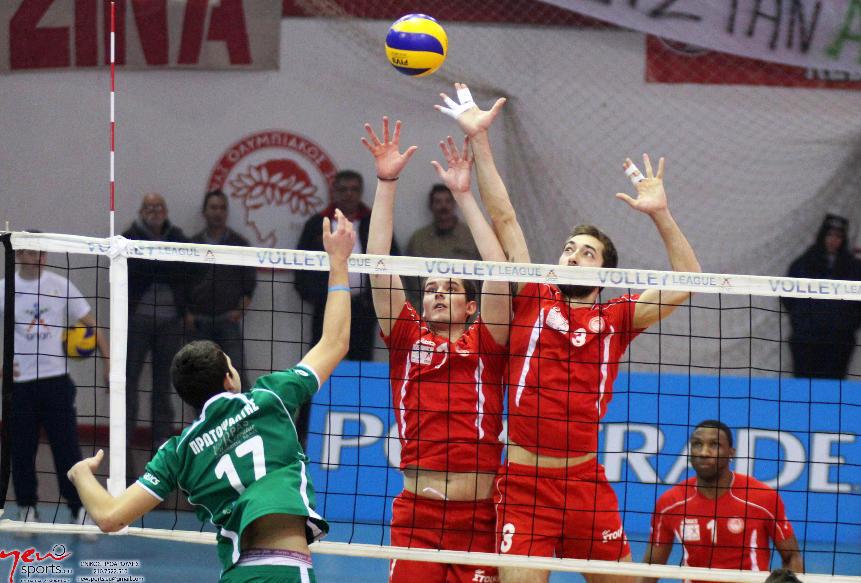 Photostory A1 Men's Volleyball: Olympiacos - Panathinaikos 3-0 ...