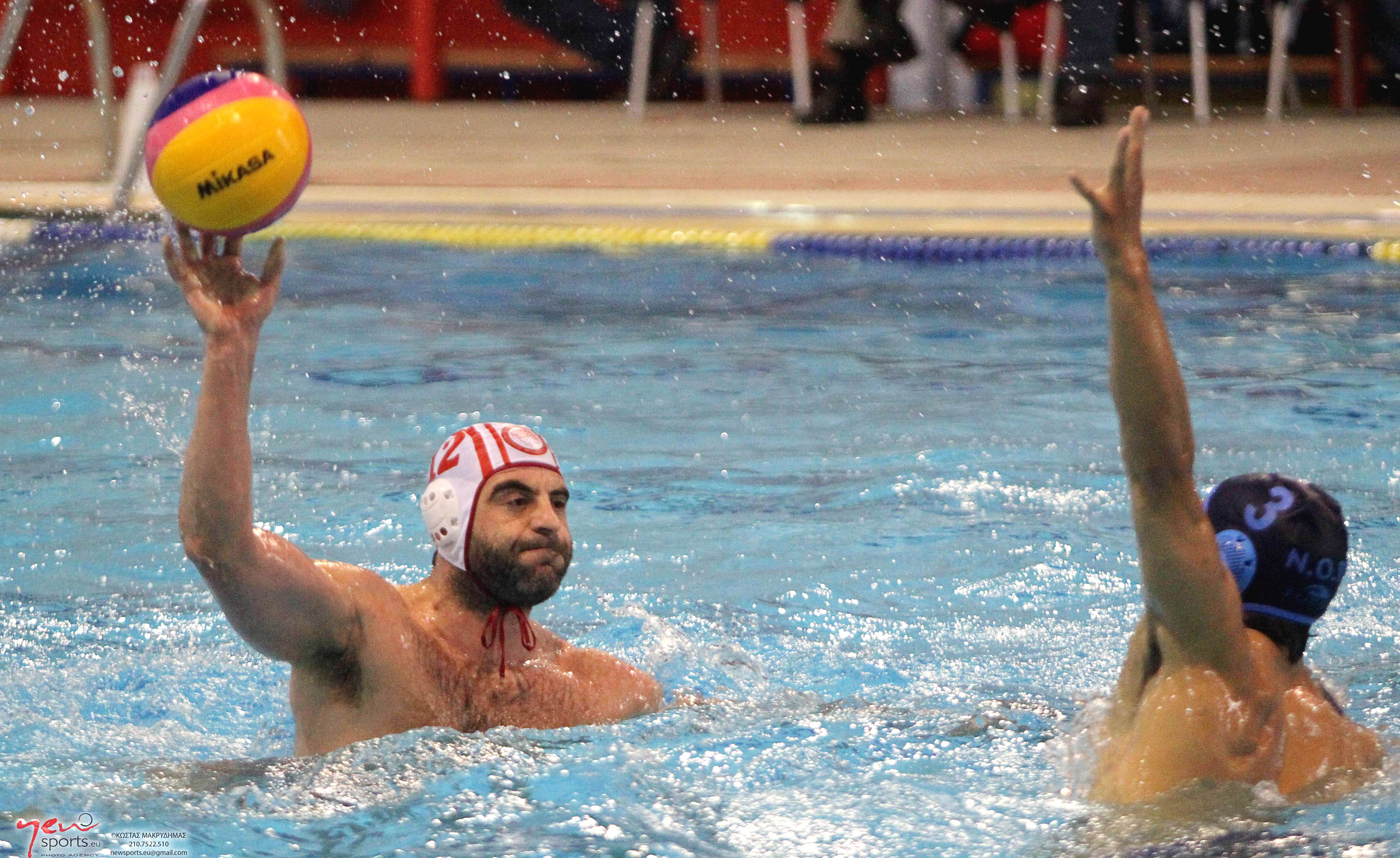 Photostory Greek Cup men's waterpolo: Olympiacos - N.O.Patron 13-2 ...