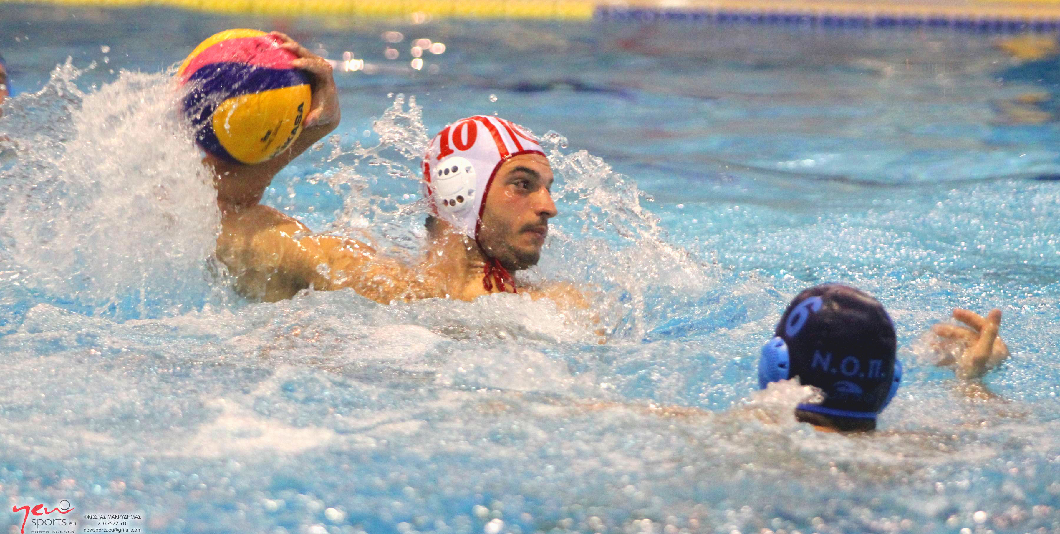 Photostory Greek Cup men's waterpolo: Olympiacos - N.O.Patron 13-2 ...