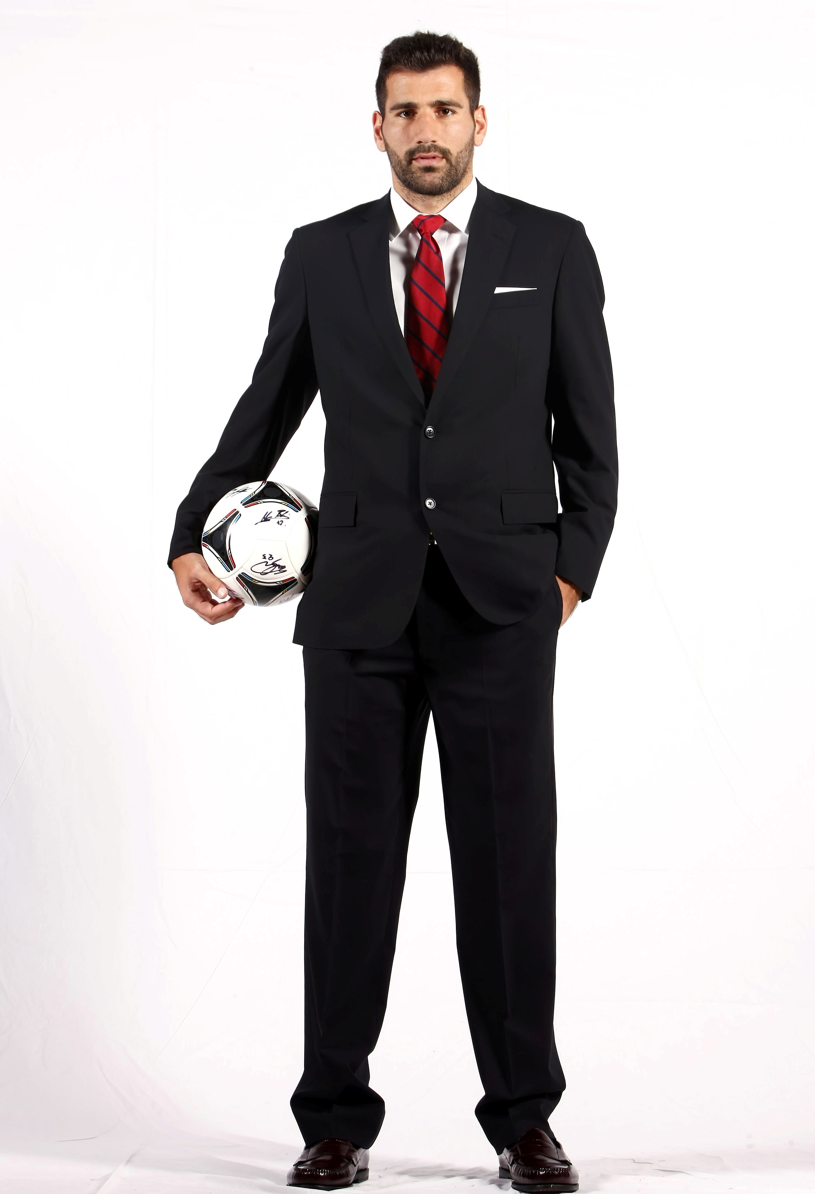 Photostory from our team's photoshoot wearing Brooks Brothers suits ...