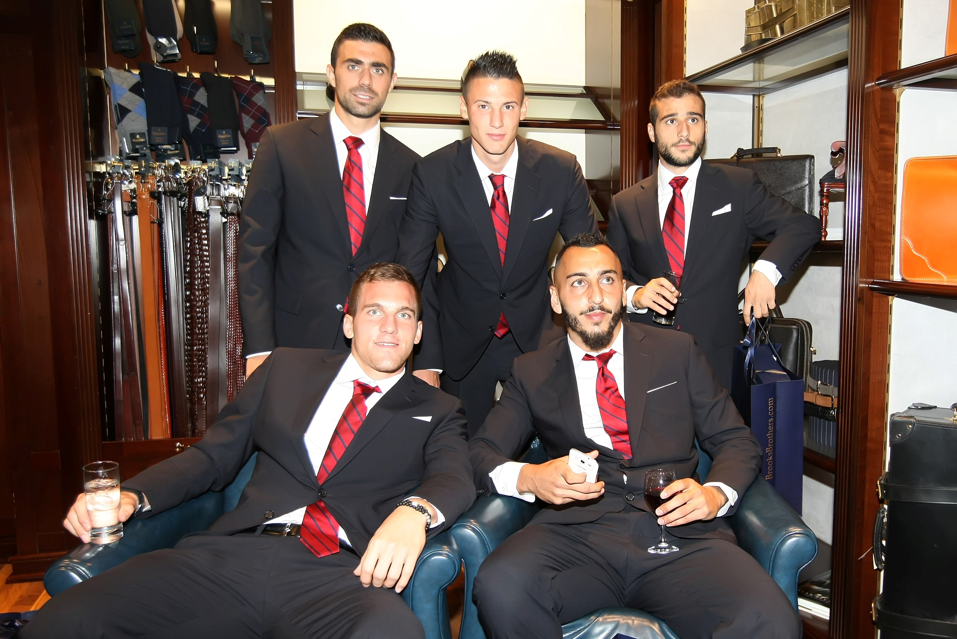 Photostory from Brooks Brothers' event - ΟΛΥΜΠΙΑΚΟΣ - Olympiacos.org