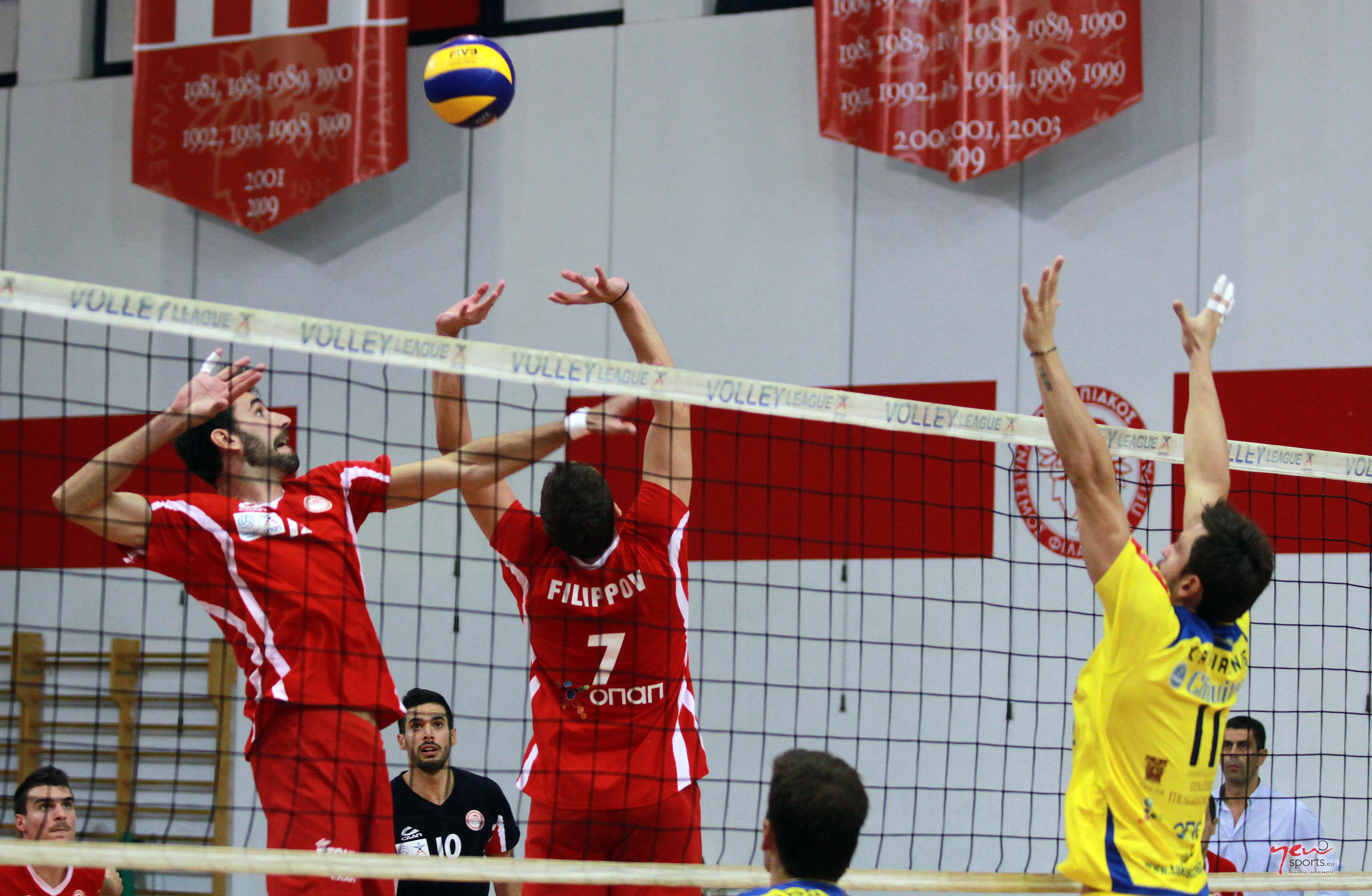 Photostory A1 Men's Volleyball: Olympiacos - Pamvochaikos 3-0 ...
