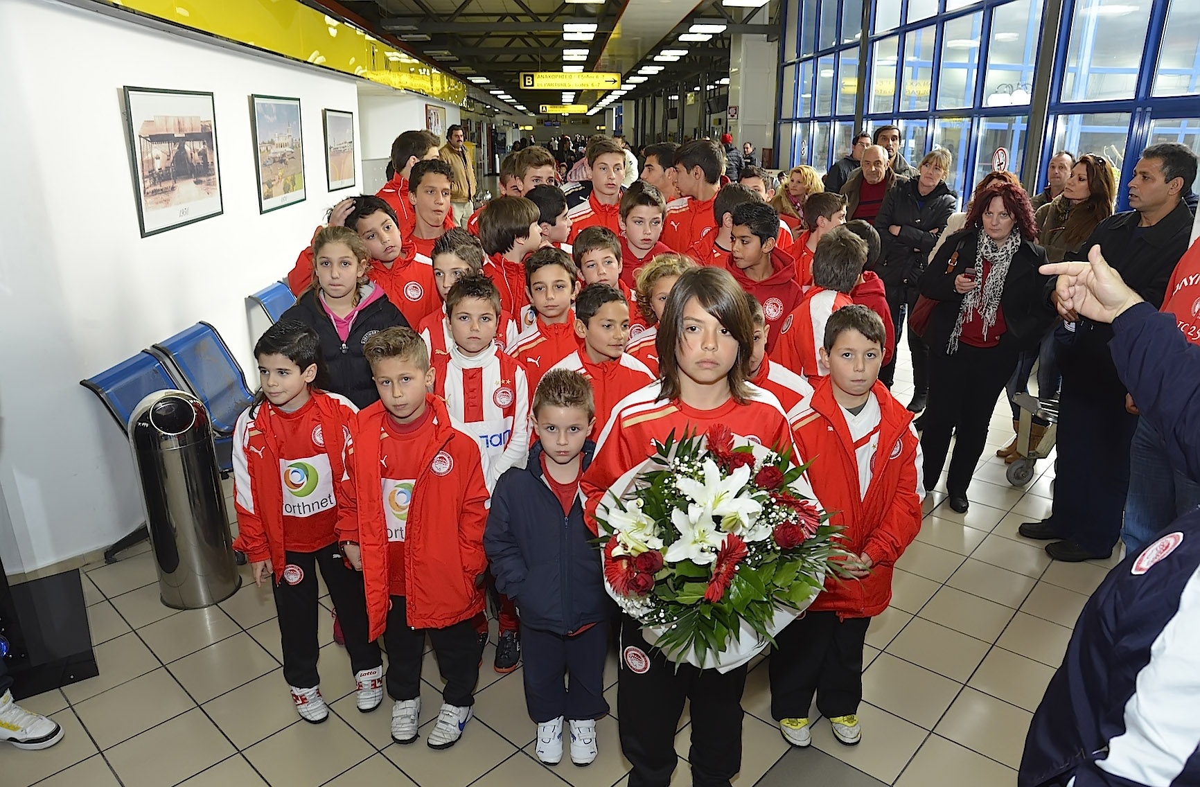 Photostory from our team's reception in Corfu - ΟΛΥΜΠΙΑΚΟΣ - Olympiacos.org