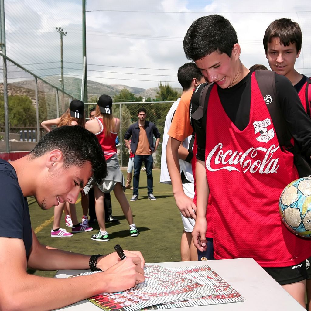 Praksitelis Vouros at Coca Cola Cup - ΟΛΥΜΠΙΑΚΟΣ - Olympiacos.org
