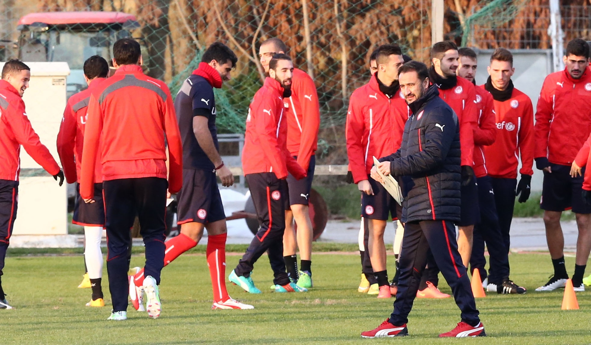 Imagenes d' el primer entrenamiento de Mr.Pereira - ΟΛΥΜΠΙΑΚΟΣ ...