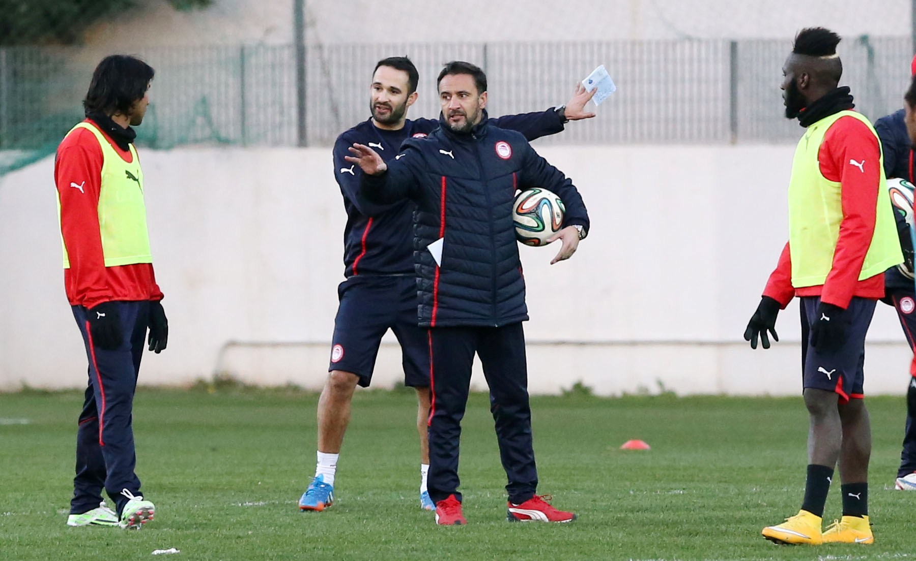 Phοtostory from the first training of Mr.Pereira - ΟΛΥΜΠΙΑΚΟΣ ...