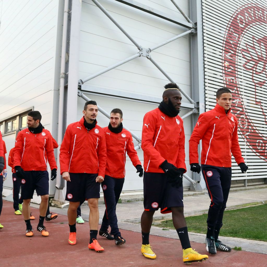 Phοtostory from the first training of Mr.Pereira - ΟΛΥΜΠΙΑΚΟΣ ...