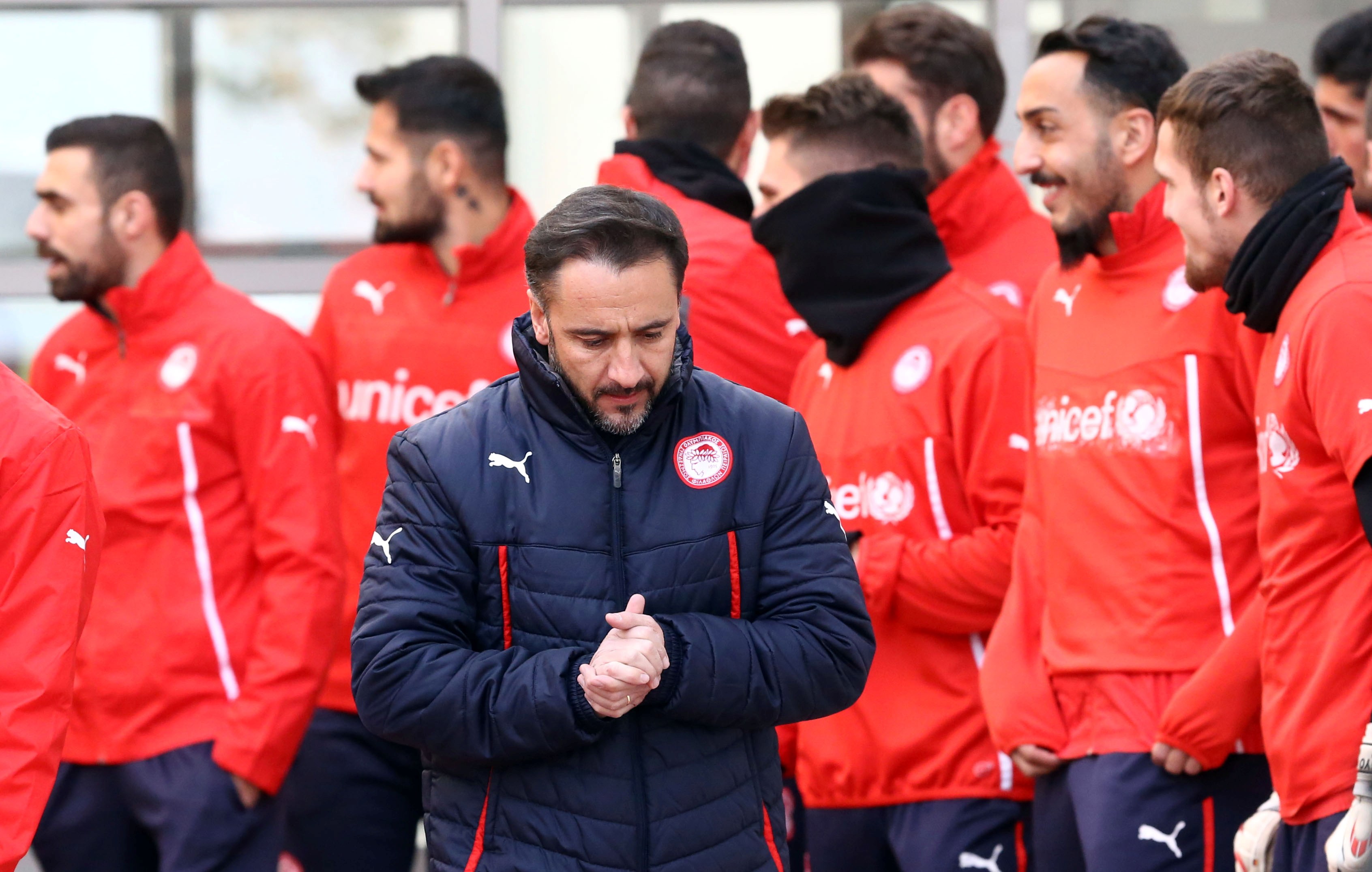 Imagenes d' el primer entrenamiento de Mr.Pereira - ΟΛΥΜΠΙΑΚΟΣ ...