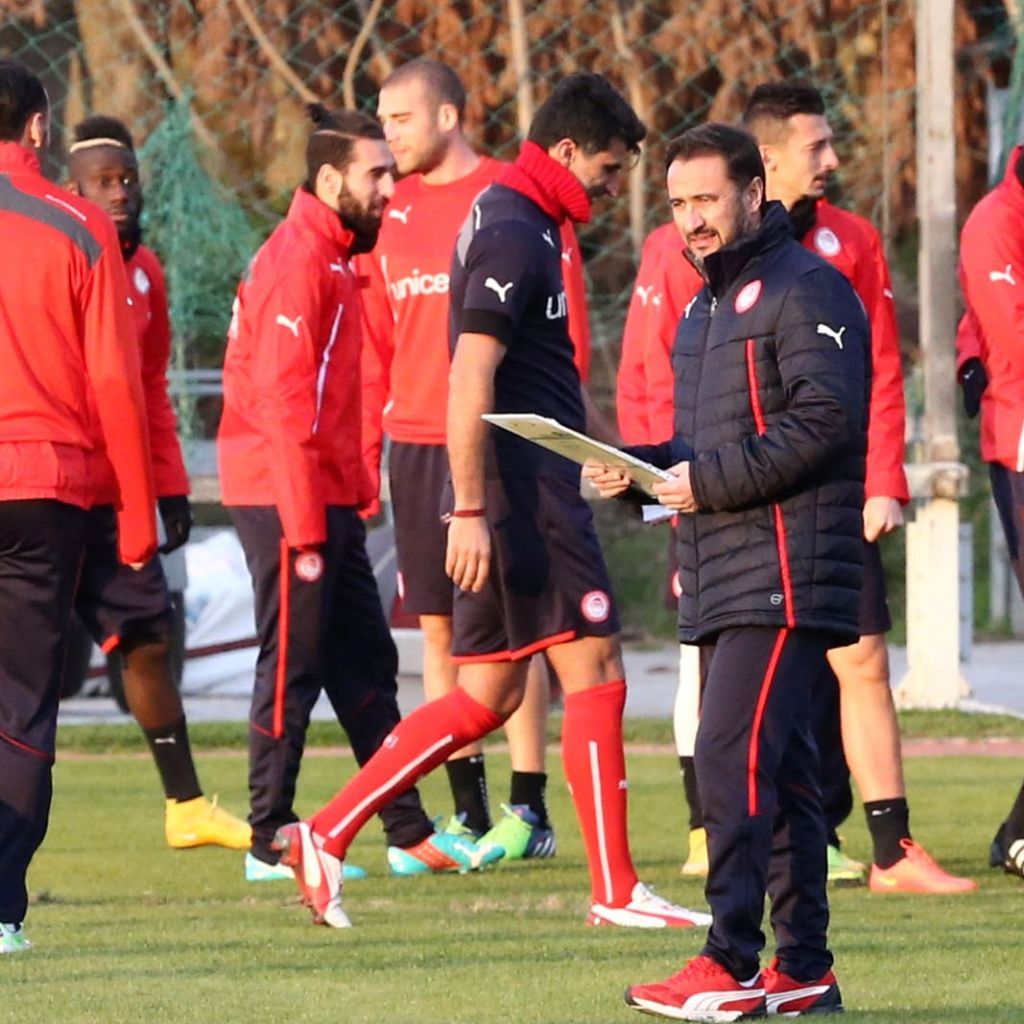 Phοtostory from the first training of Mr.Pereira - ΟΛΥΜΠΙΑΚΟΣ ...