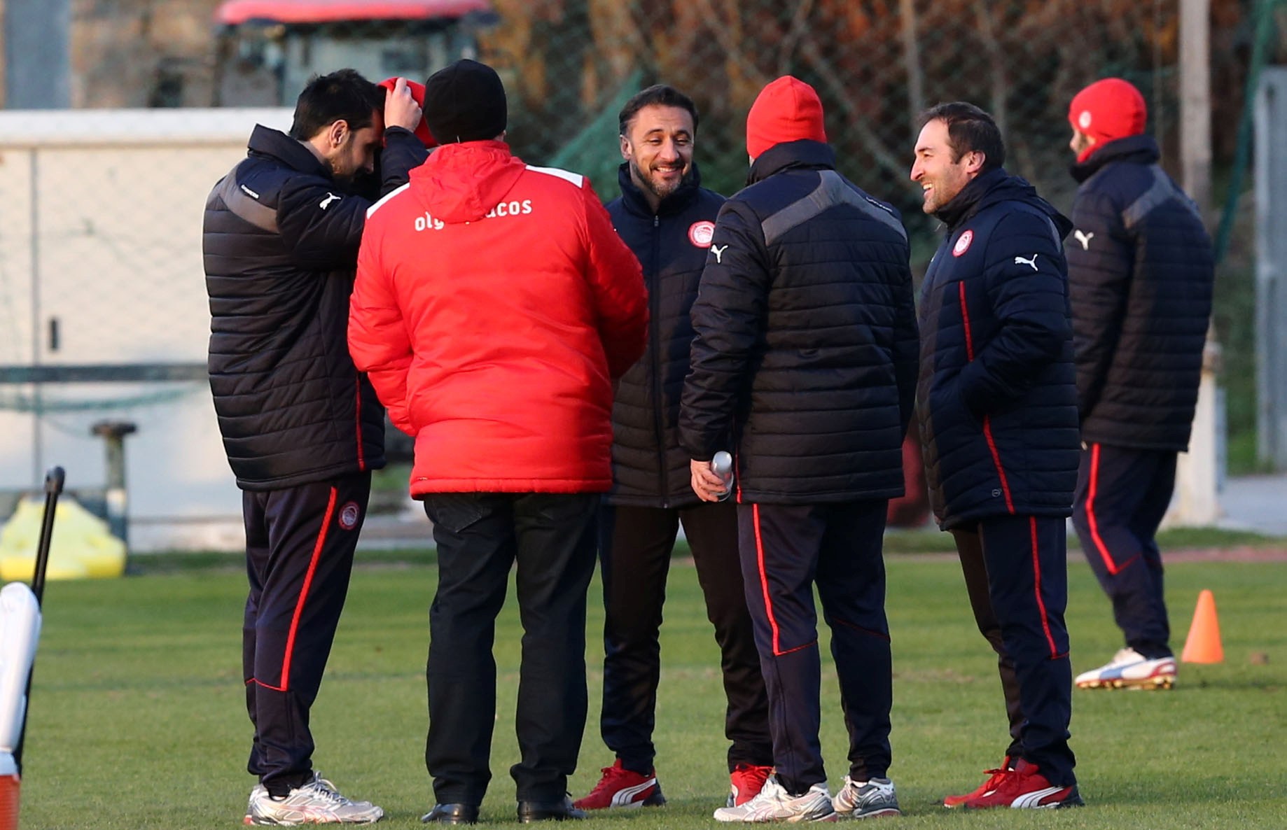 Phοtostory from the first training of Mr.Pereira - ΟΛΥΜΠΙΑΚΟΣ ...