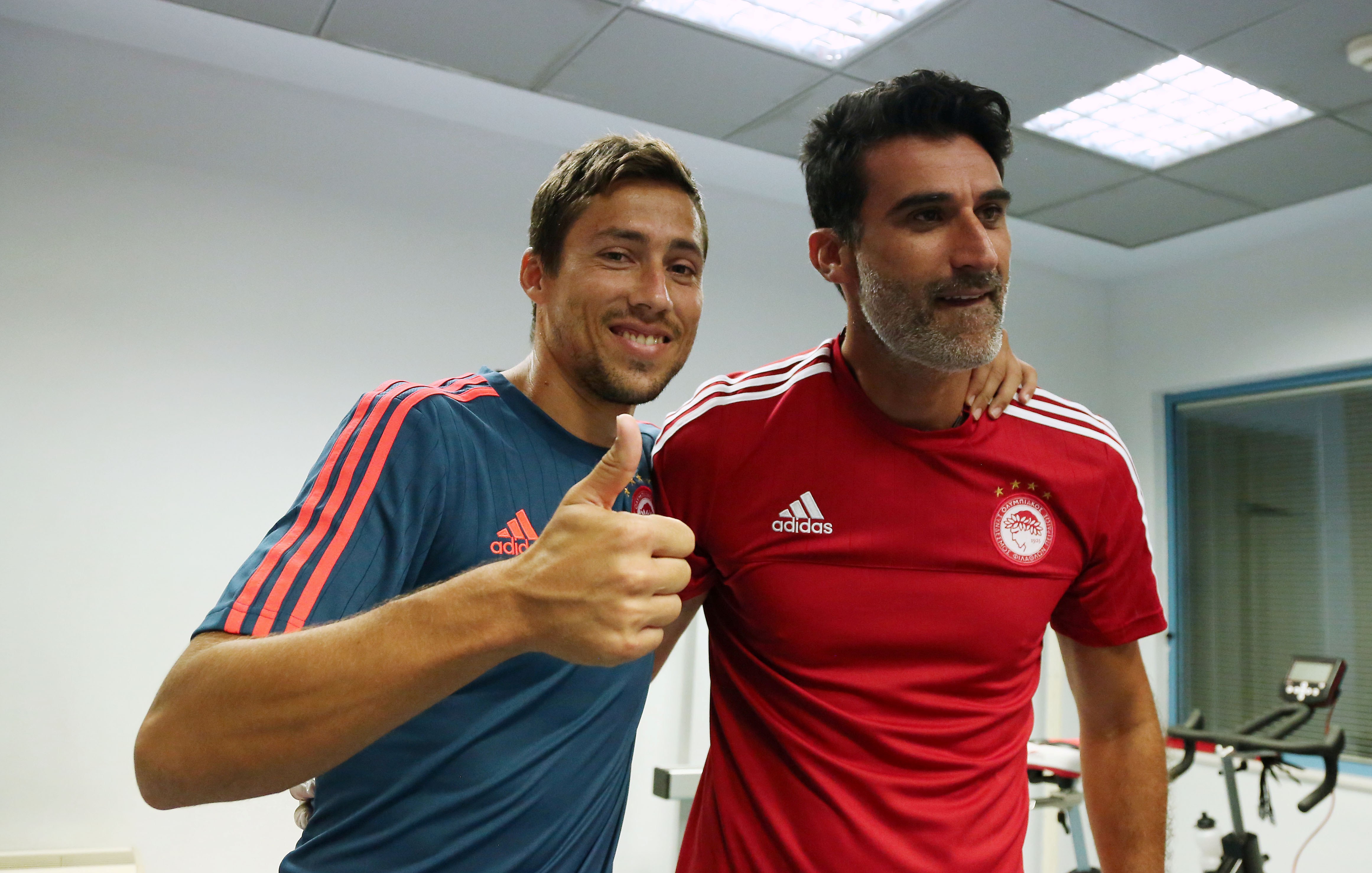 Photostory: The players undergo ergometric tests (2nd Day) - ΟΛΥΜΠΙΑΚΟΣ ...