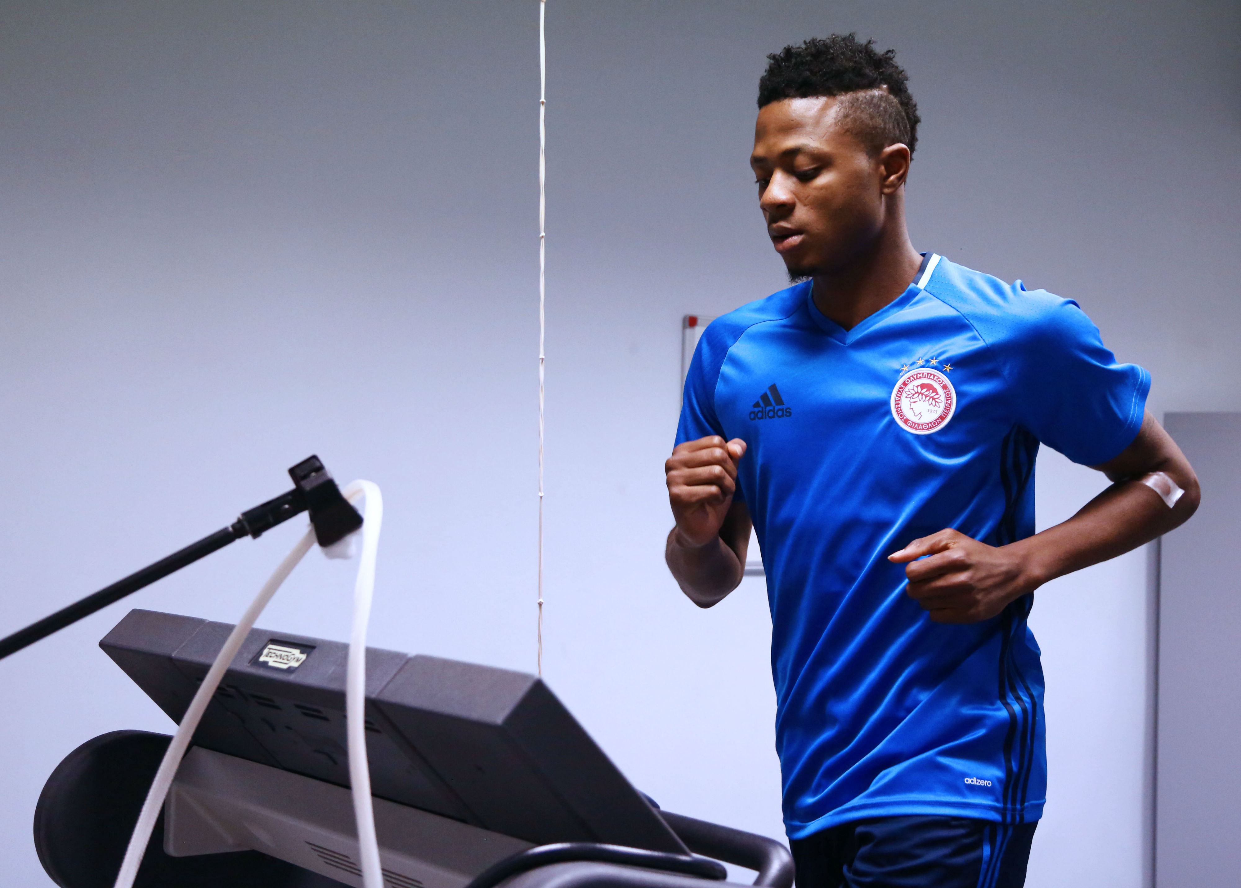 Photostory: The players undergo ergometric tests (1st Day) - ΟΛΥΜΠΙΑΚΟΣ ...