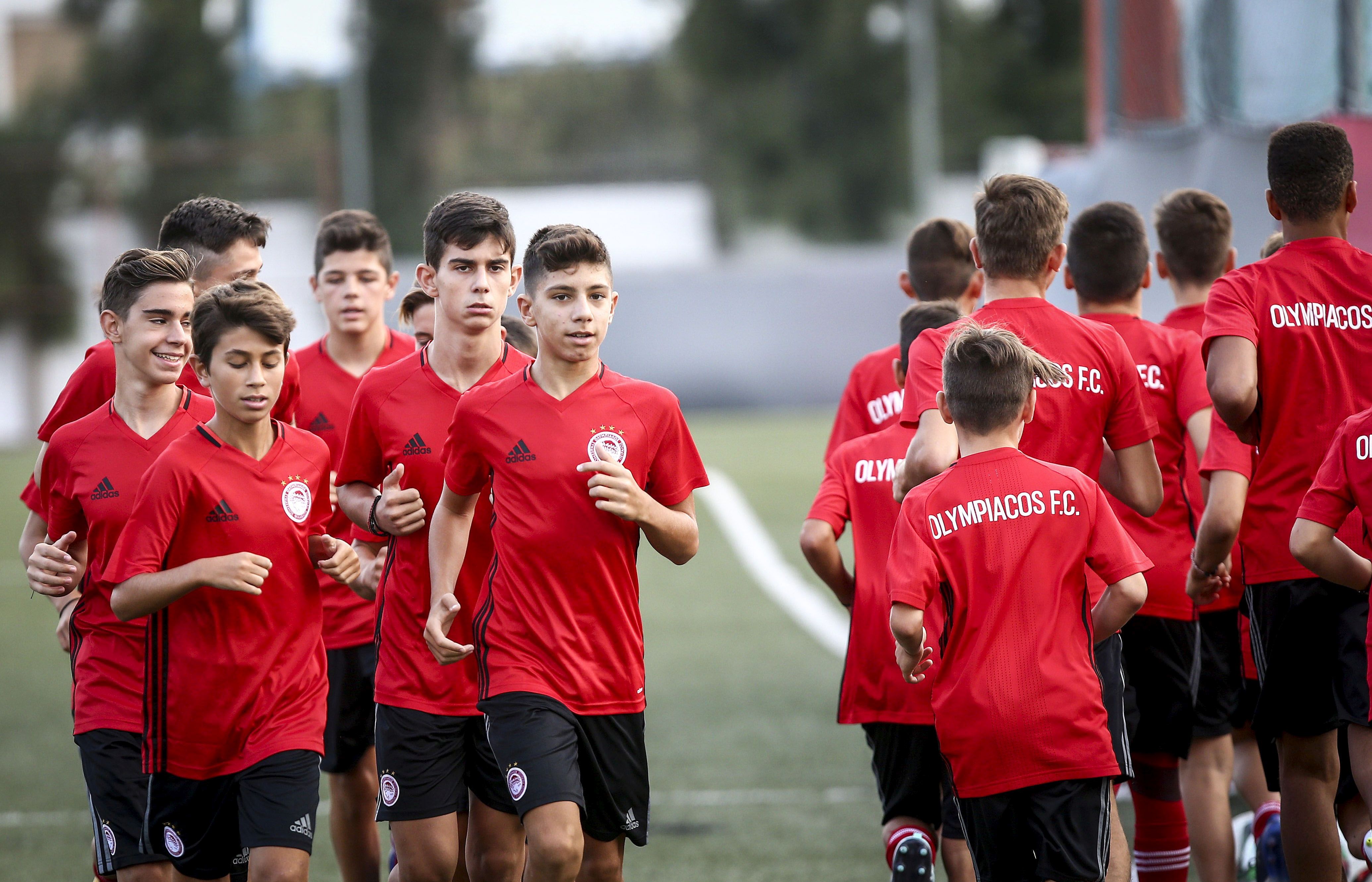 Ξεκίνησαν οι ομάδες Κ-13 και Κ-14 - ΟΛΥΜΠΙΑΚΟΣ - Olympiacos.org