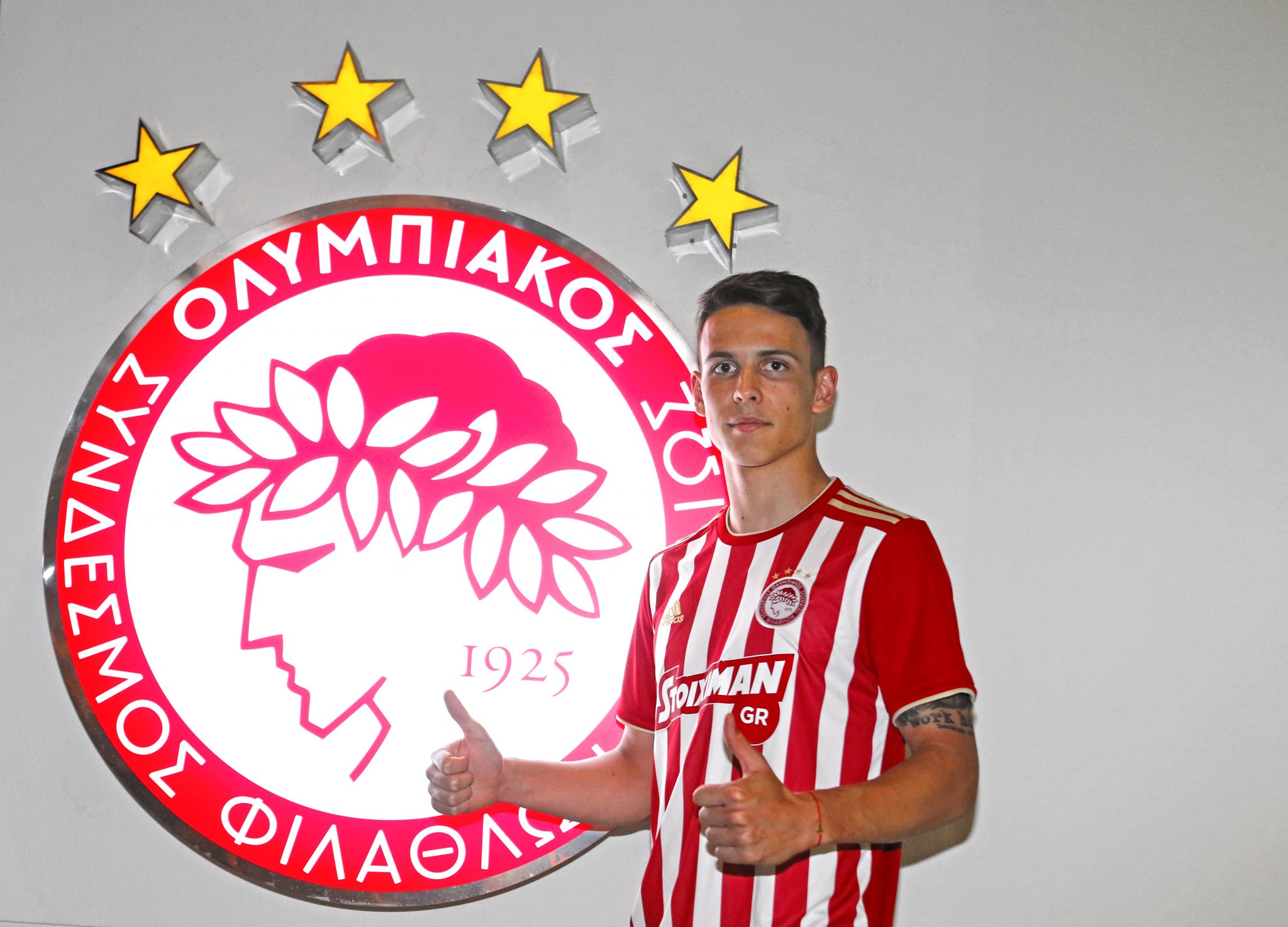 Photostory from the transfer of Svetozar Markovic at Olympiacos ...