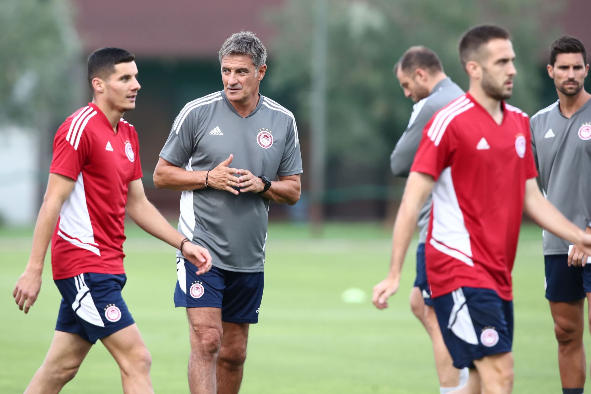 Photostory from Mitchel's first training - ΟΛΥΜΠΙΑΚΟΣ - Olympiacos.org